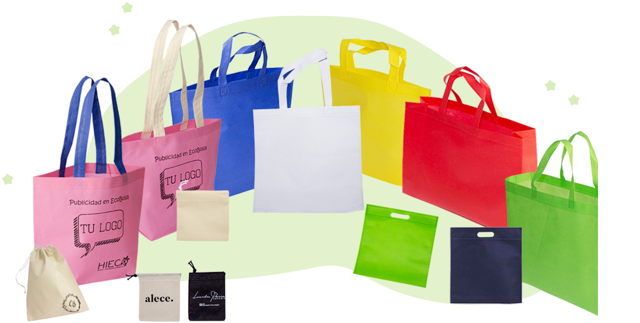 Bolsas Ecológicas Reutilizables - Hi Eco